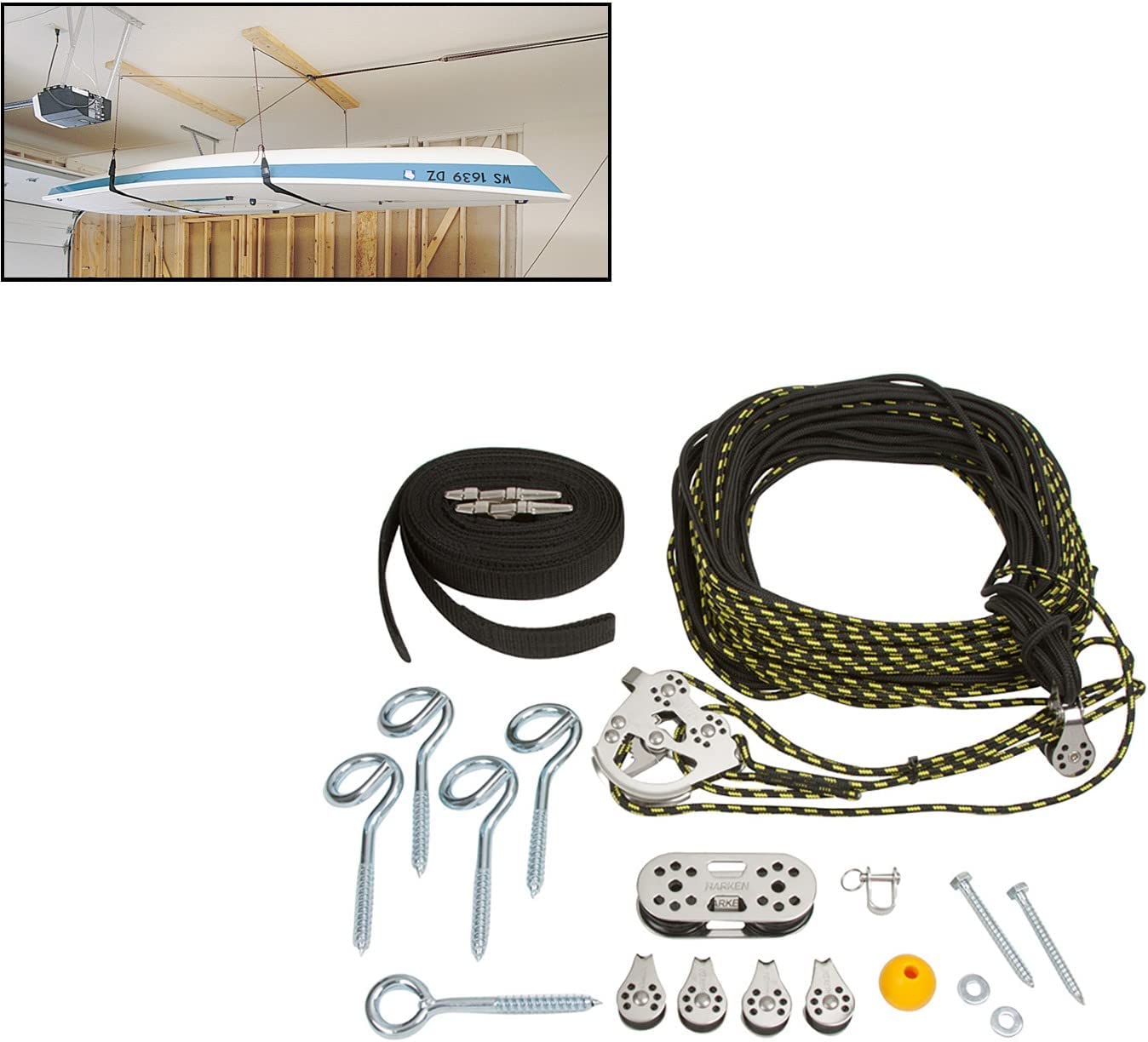 Ceiling Kayak Hoist - kayakingnation