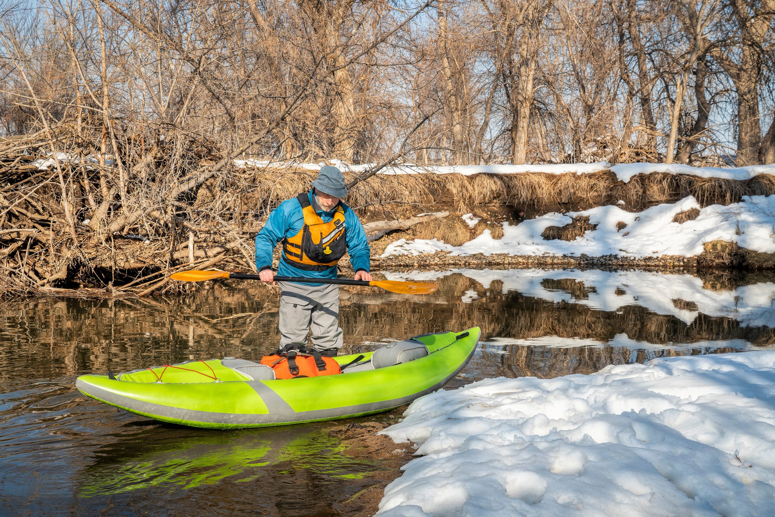 How to Portage a Kayak: Carrying Techniques - kayakingnation